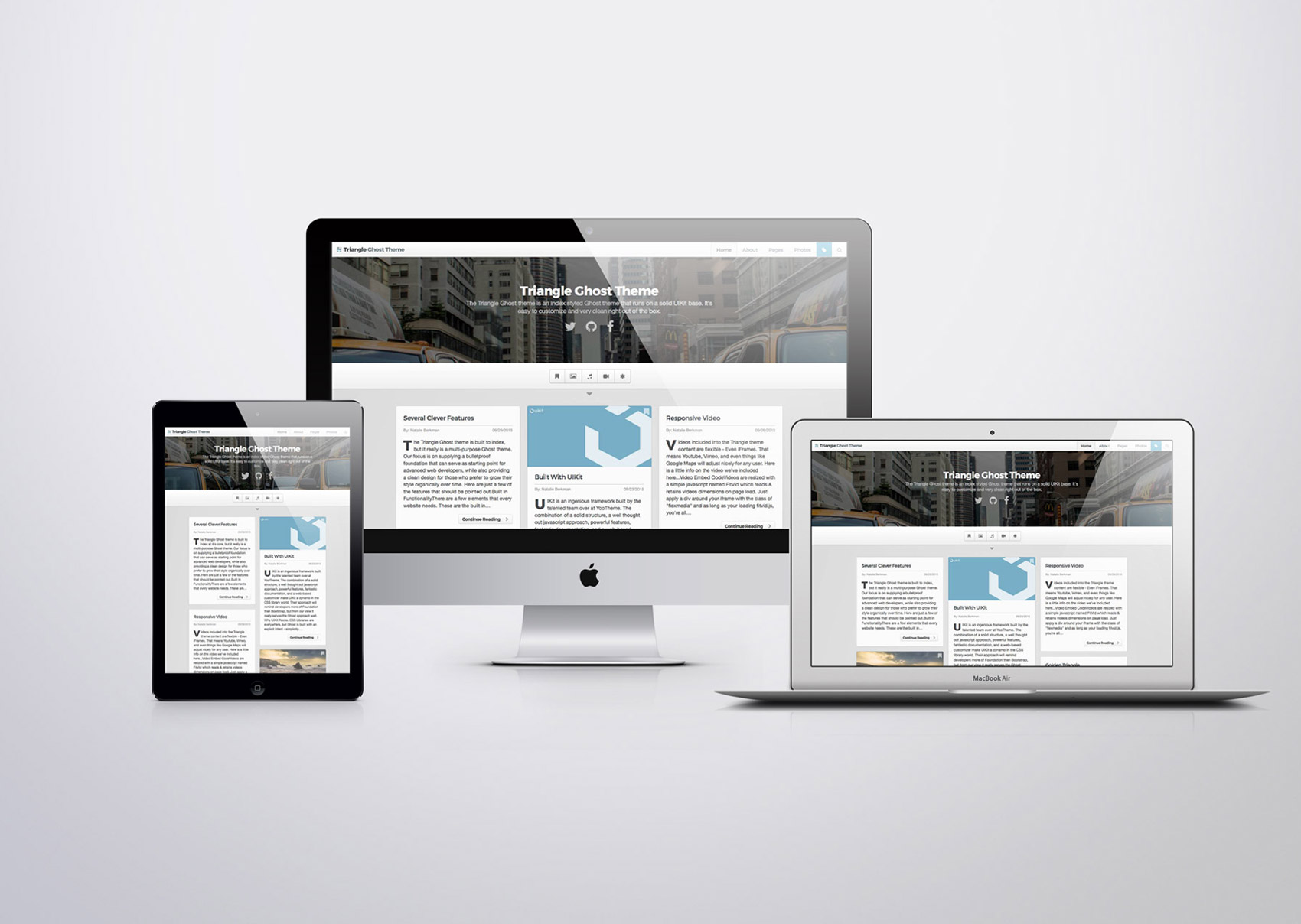 Triangle Ghost Theme - Haeck Design